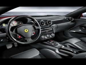 Ferrari 599gtb Red Sports Car Interior | Motors.pk