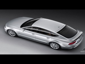 Audi A7 Sportsback Top Rear View | Motors.pk